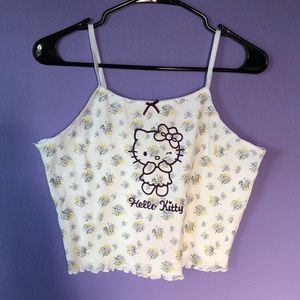Hello Kitty | Tops | Hello Kitty Crop Top | Poshmark